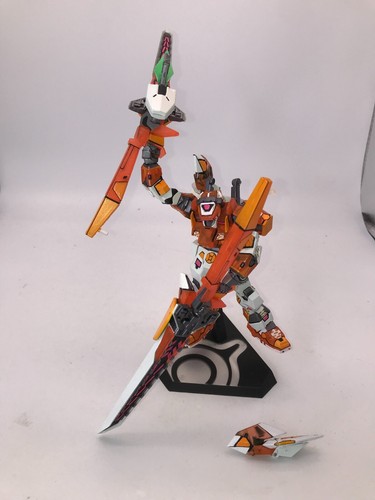 Cyber Troopers Virtual On MBV-707-G TEMJIN Robot Figure NEEDS WORK READ ...