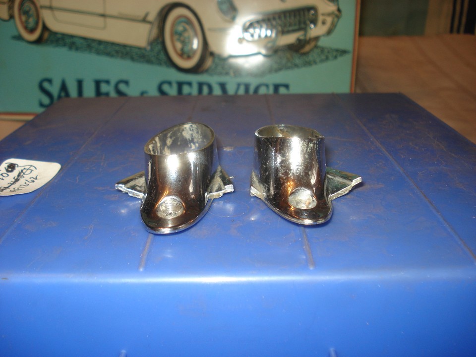 Dash Grab Bar End Cap, Original Pair. 58-62 Corvette | eBay
