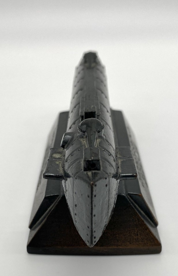CSS Hunley Ironclad Submarine H.L. Hunley 1950s Metal Bank Model C&S | eBay
