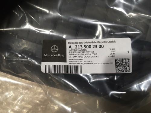 Genuine MERCEDES Radiator Control Shutter W213 E Class A2135002300 for ...