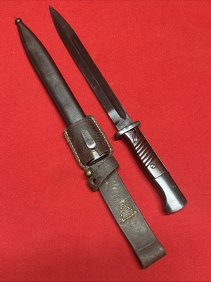 1943 WWII German Mauser K98 Rifle M1884/98 CRS Knife Bayonet B299 | eBay