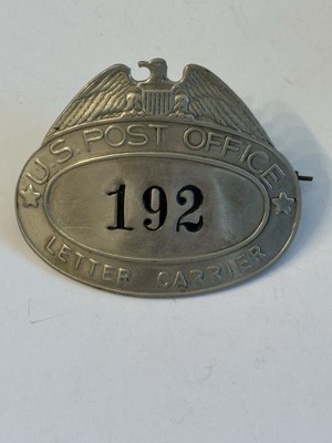RARE VINTAGE#192 USPS Post Office U.S. Mail Antique Obsolete CARRIER ...