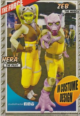 2017 Star Wars Celebration Orlando FRACTAL STUDIO Hera + Zeb Cosplay ...