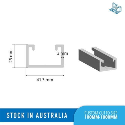 Aluminium Unistrut Canopy Channel Uni Strut Structural | 41.3*25*3 ...