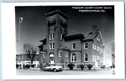 Fredericktown Missouri MO Postcard RPPC Photo Madison County Court ...