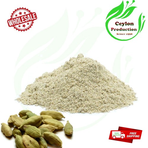 Sun Dehydrated Organic Cardamom Seeds Pods ground powder from ceylon ...