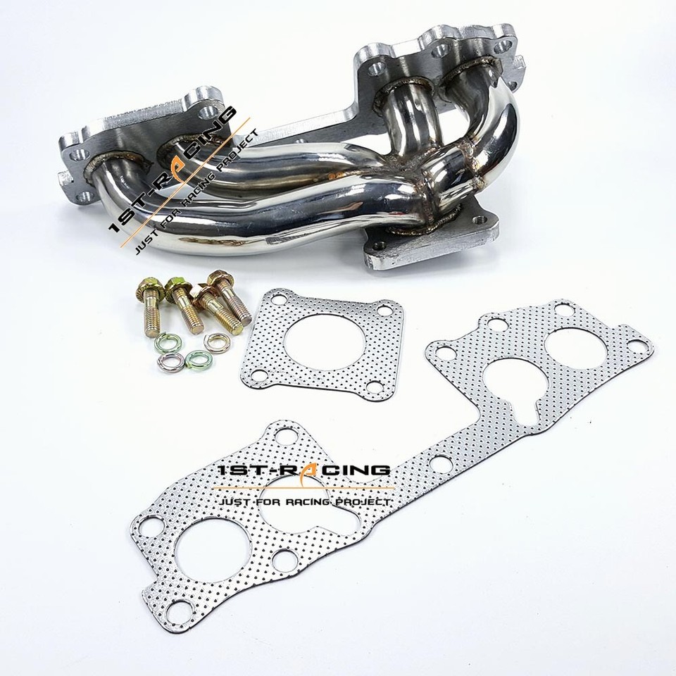 85-87 Toyota Pickup 4Runner 22R-TE 2.4L Turbo Exhaust Manifold Header ...
