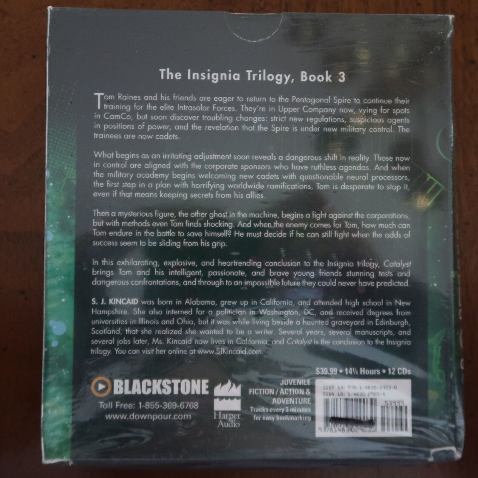 The+Insignia+Trilogy+Ser.%3A+Catalyst+by+S.+J.+Kincaid+%282014%2C ...