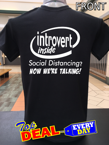 Social Distancing Corona T Shirt Covid Quarantined Introvert Funny ...