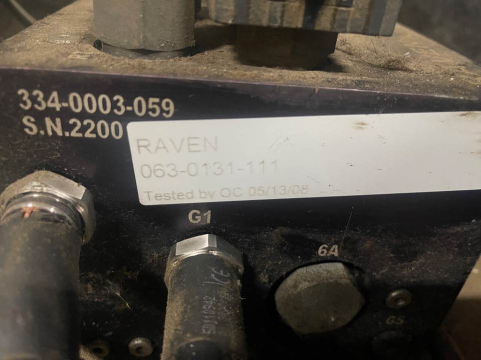063-0131-111 Raven autoboom Hydraulic Valve | eBay
