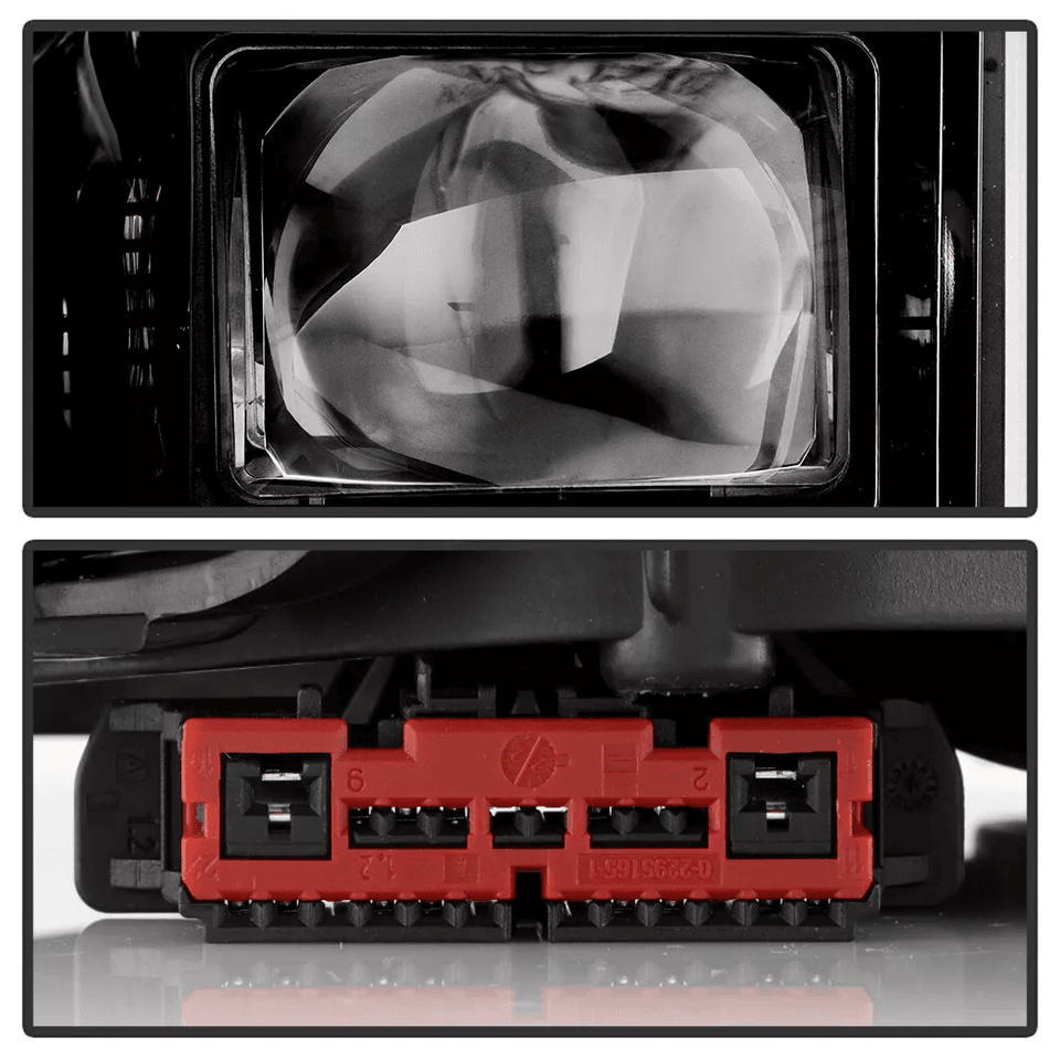 [LED] For 2020-2022 Ford SD F250/350/450/550/600 Black Trim Right ...