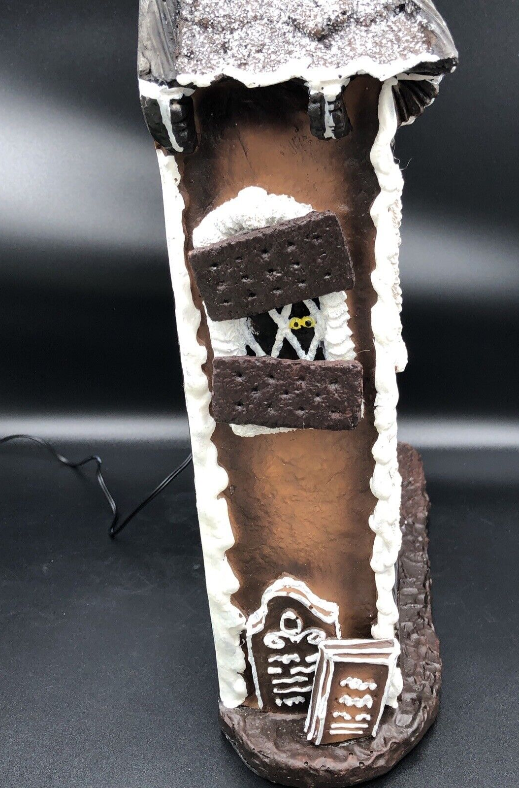 2008 Traditions by Byers' Choice Lighted Haunted Gingerbread Halloween ...