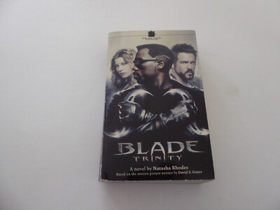 BLADE TRINITY 2004 NATASHA RHODES MOVIE TIE-IN QUALITY READER COPY VG ...