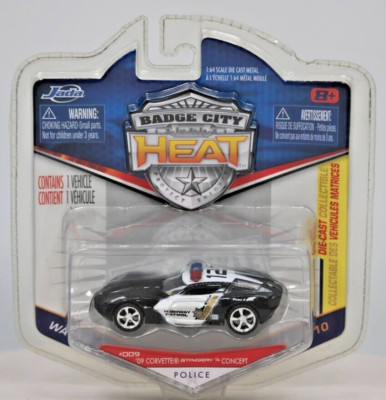 Jada BADGE CITY HEAT 2010 Corvette Stingray #009 Wave 1:64 Scale NEW | eBay
