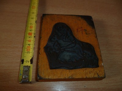 (B33G) TAMPON SCOLAIRE ANCIEN PERSONAGE FILLETTE CHEVRETTE | eBay