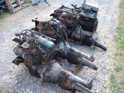 Complete engine and gearbox for a Commer Dodge Chrysler Rootes van 1950 ...