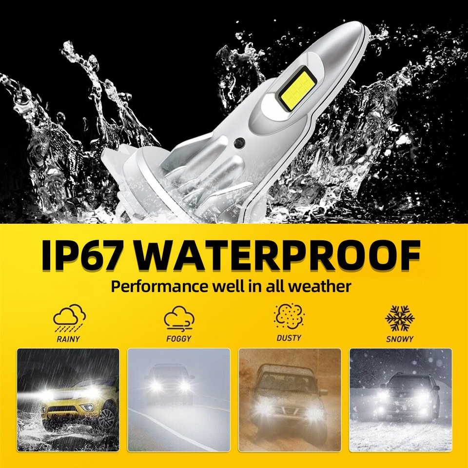 2 x H1 Globes LED- Headlight Beam Bulbs For Holden Colorado 2012–2019 ...