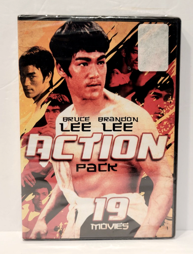 Action Pack 19 Movies Bruce Lee & Brandon Lee 2015 DVD Brand New ...