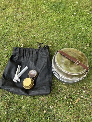 Vintage Aluminum Nesting Camping Mess Set Cooking Pots Pan kettle ...