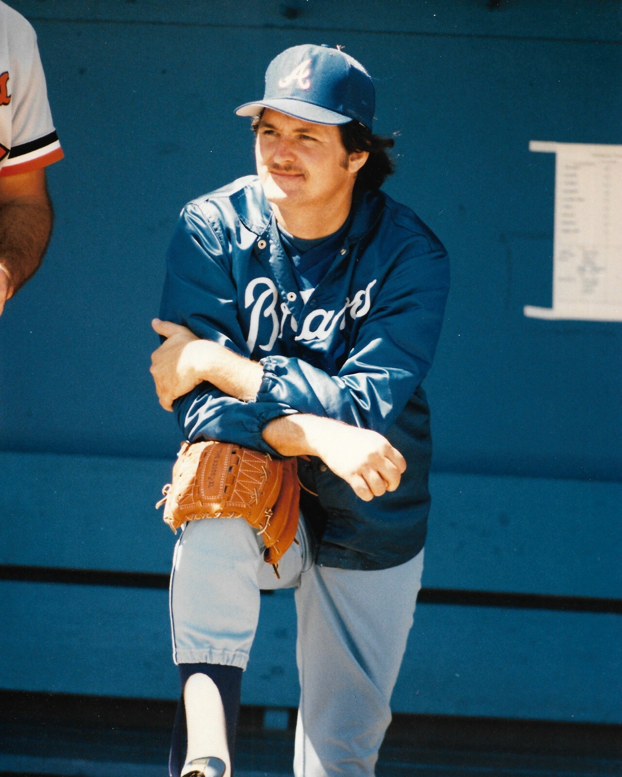 1984 Rick Mahler ATLANTA BRAVES UNSIGNED 8 x 10 ORIGINAL SNAPSHOT PHOTO ...