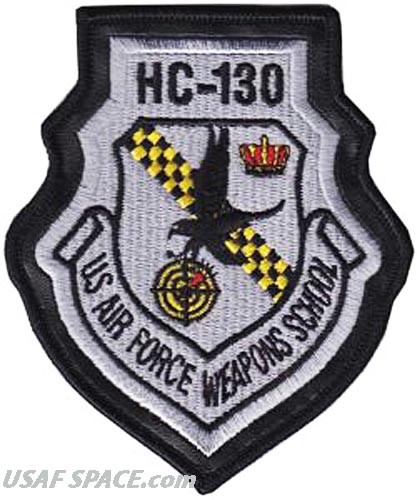 USAF 34th WEAPONS SQUADRON -USAF WEAPONS SCHOOL -HC-130- ORIGINAL PATCH ...