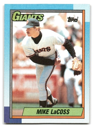 Mike LaCoss 1990 Topps #53 San Francisco Giants BASEBALL | eBay