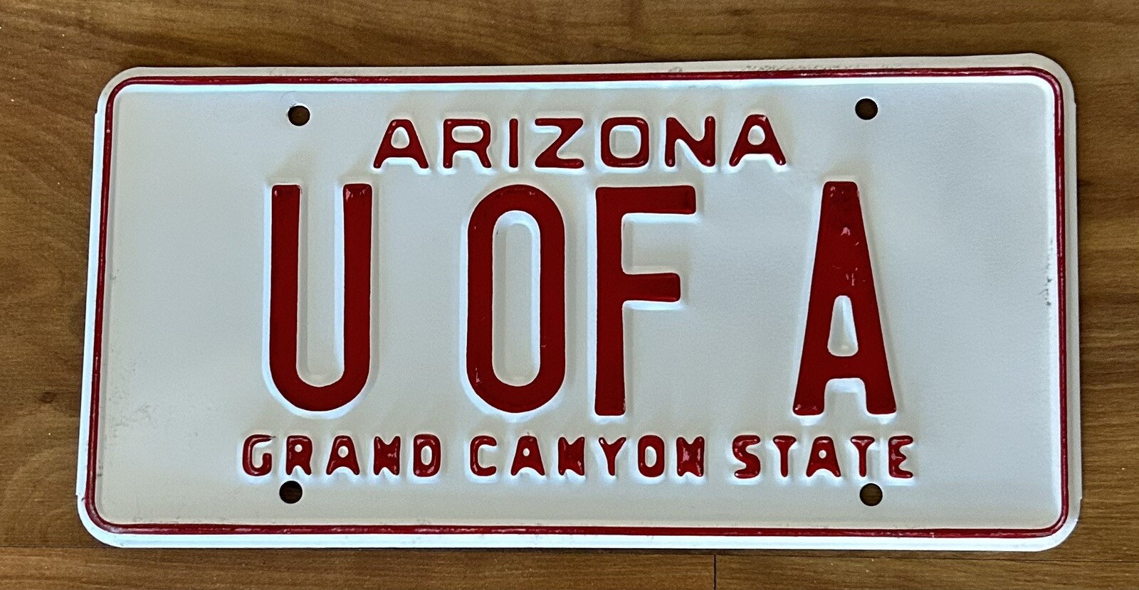 University of AZ Arizona Grand Canyon State License Plate | eBay