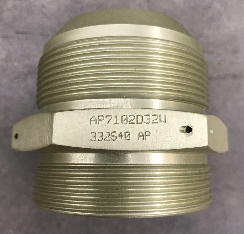 NEW AIRCRAFT ALUMINUM 2-1/2" UNION MALE FLARE TO FLARELESS COUPLING ...