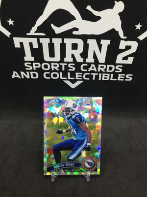 2011 Topps Chrome Crystal Atomic Refractor Randy Moss /139 #101 SP | eBay