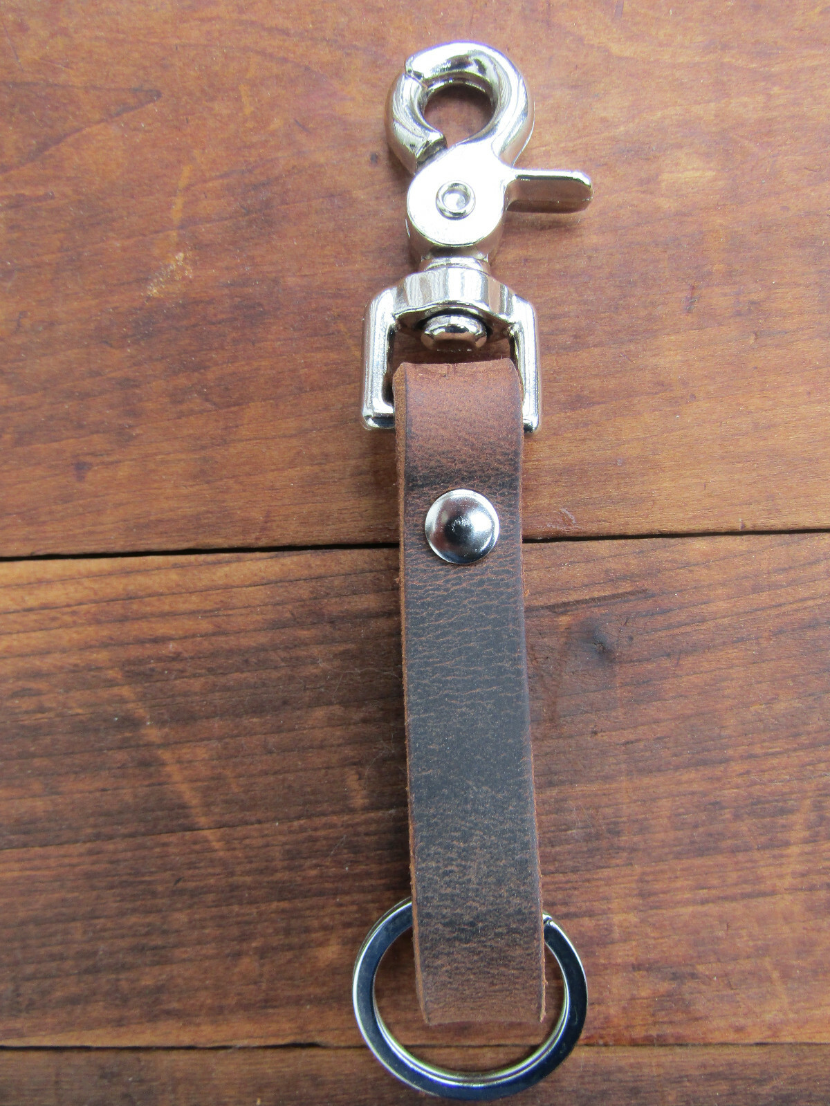 Leather Key Fob Blanks Set Of 12 Brown Water Buffalo leather, Key Chain ...