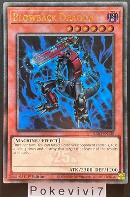Carte YU-GI-OH! BLOWBACK DRAGON RA03-EN138 QCSR NEUF | eBay