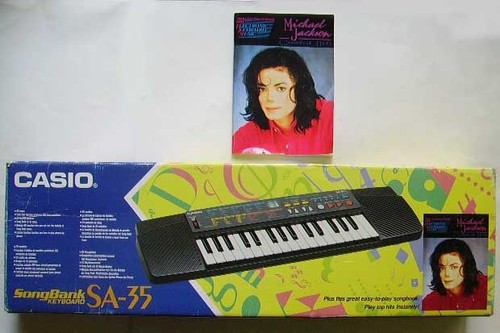 CASIO Electronic Keyboard SA-35 Piano Electronique - Michael JACKSON ...
