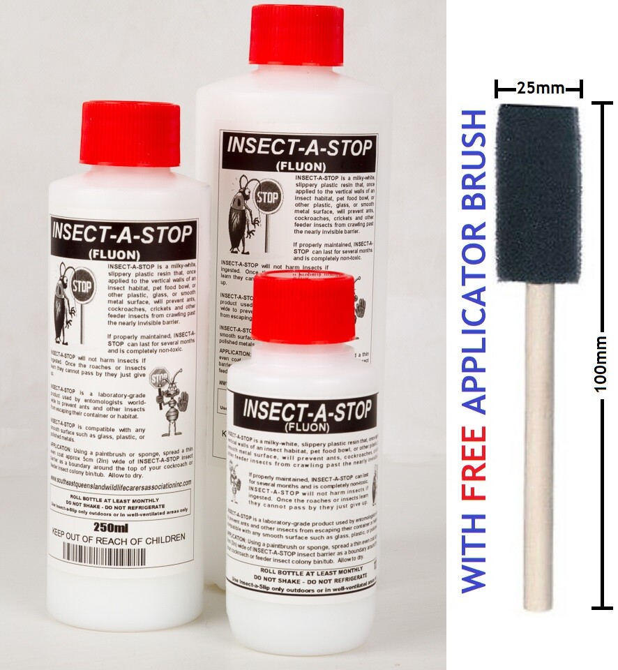 Insect-A-Stop (Fluon) 125ml PTFE Barrier Queen Ant, Formicarium, Ant ...