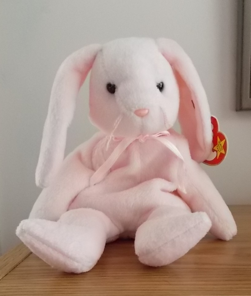 TY BEANIE BABIES HIPPITY HOPPITY & FLOPPITY BUNNIES BORN 1996 RETIRED ...