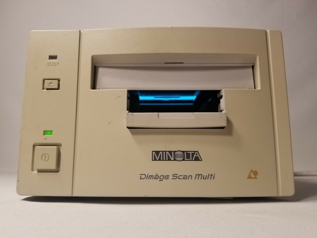 Minolta Dimage Scan Multi F 3000 Japan 120 Negative Slide Filmscanner ...