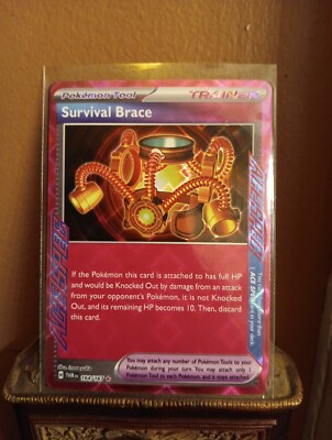 Pokemon -Survival Brace - 164/167 - Ace Spec Rare - Twilight Masquerade ...