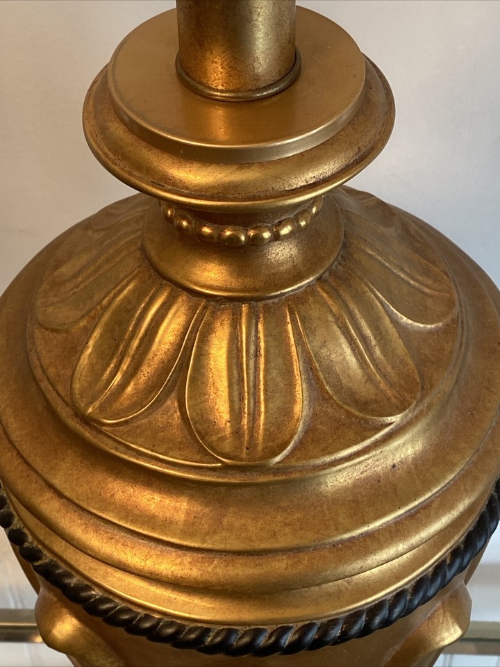 Joyce Traditional Inspired Design Solid Aged Brass Metal Table Lamp 35 ...