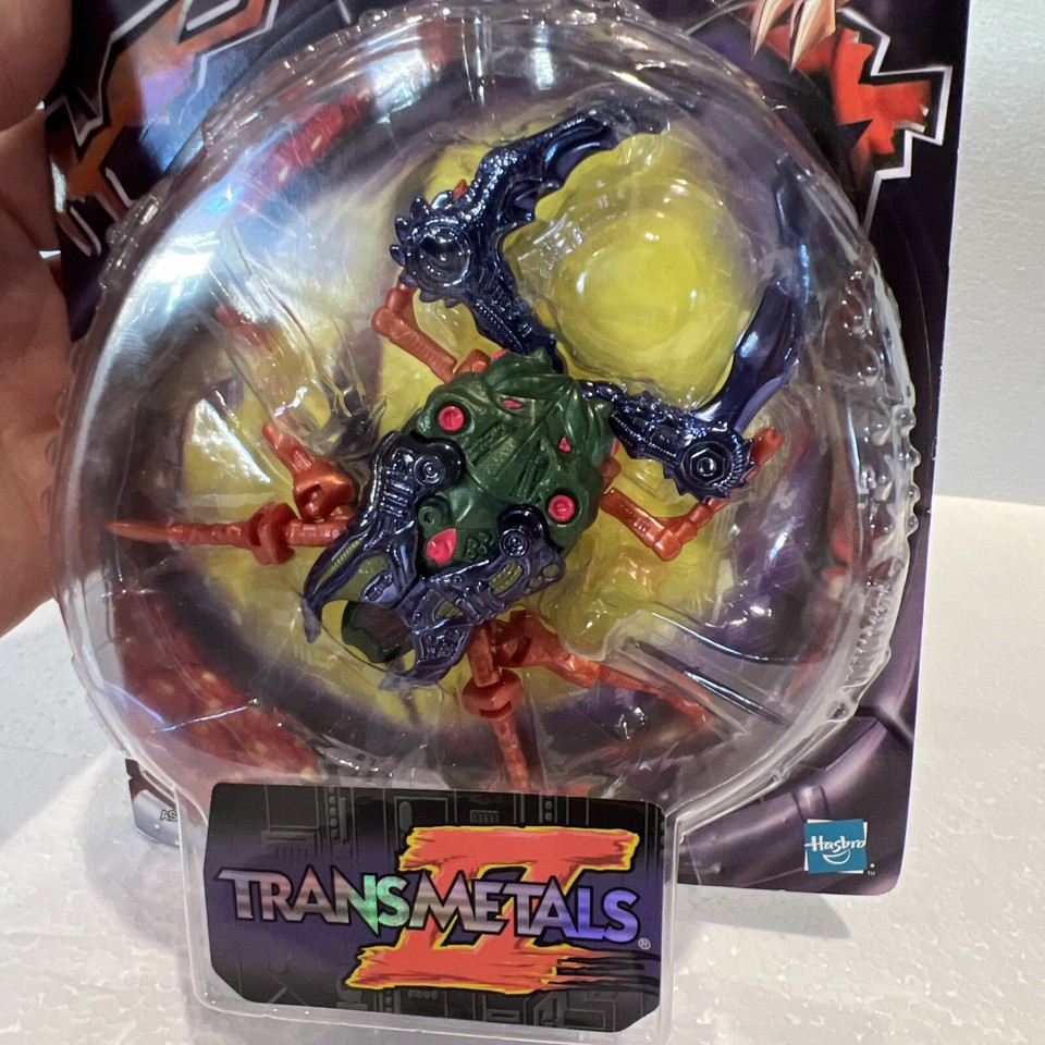 NEW 1998 MOC HASBRO TRANSFORMERS BEAST WARS TRANSMETALS II EVIL ...
