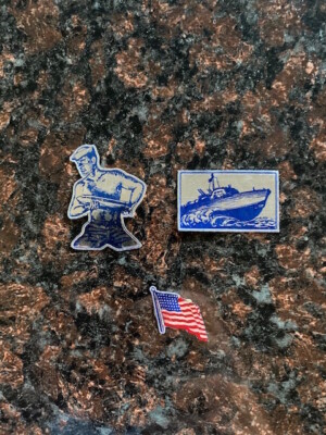 3 vintage unused World War II window Decals | eBay