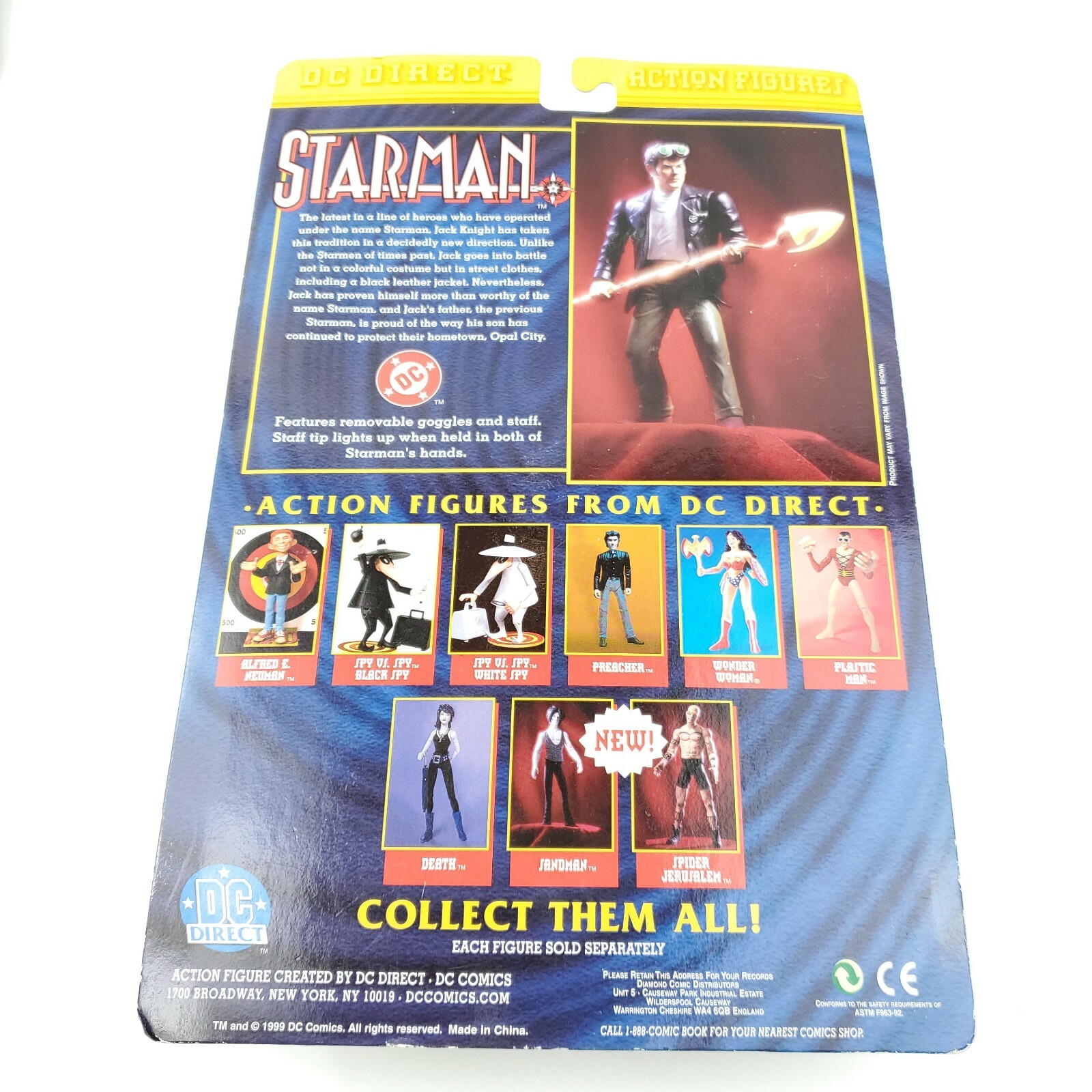 DC DIRECT STARMAN ACTION FIGURES Jack Knight CIB | eBay