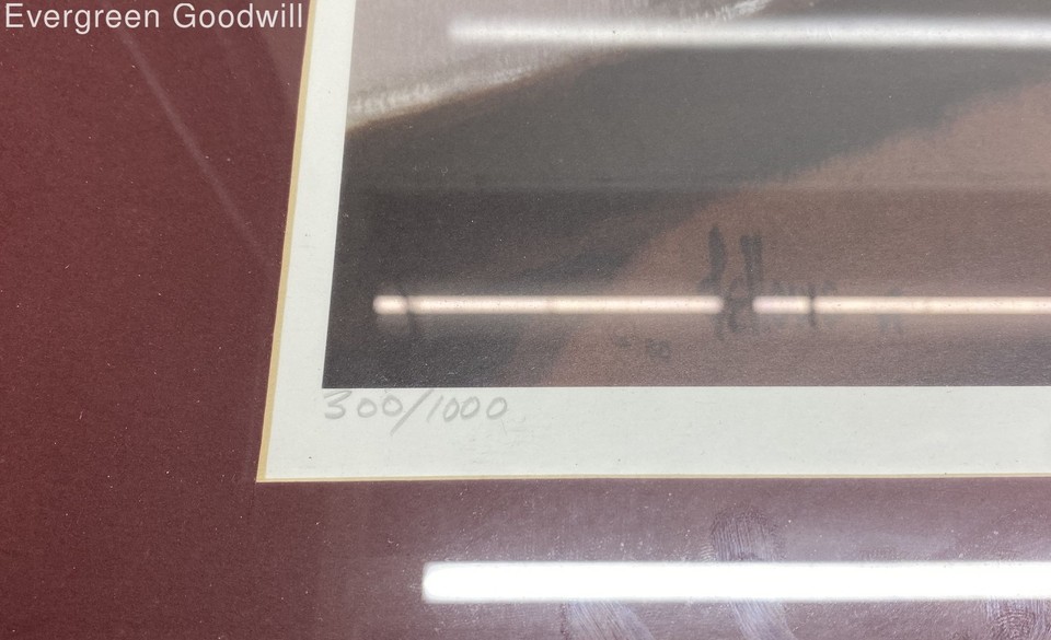 Framed Limited Edition #300/1000 Print "The Music Box" by Fred Fellows ...