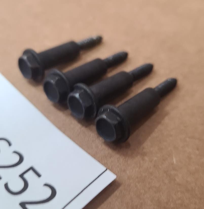 (4) OEM 2009-2018 Dodge Ram 1500 Sun Visor BOLTS Sunvisor Mounting Bolt ...