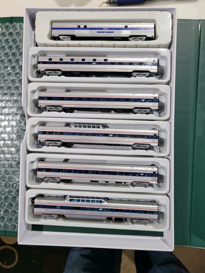 Cor Cor N Scale Passenger Cars Amtrak Budd Cars Phase 4B | eBay