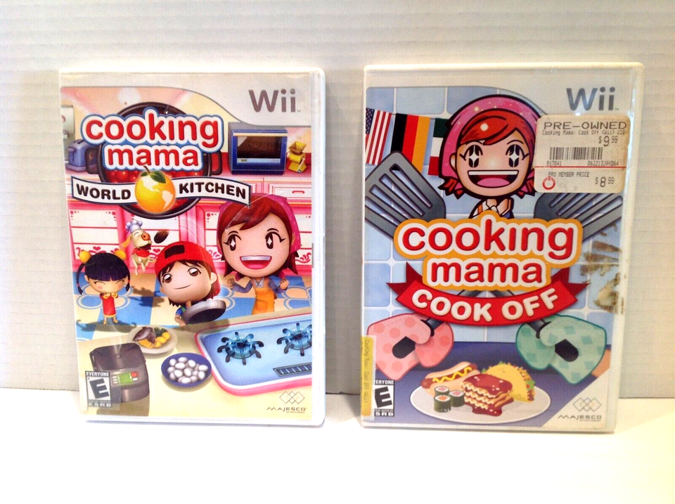 Wii Cooking Mama World Kitchen & Cook Off Video Games | eBay