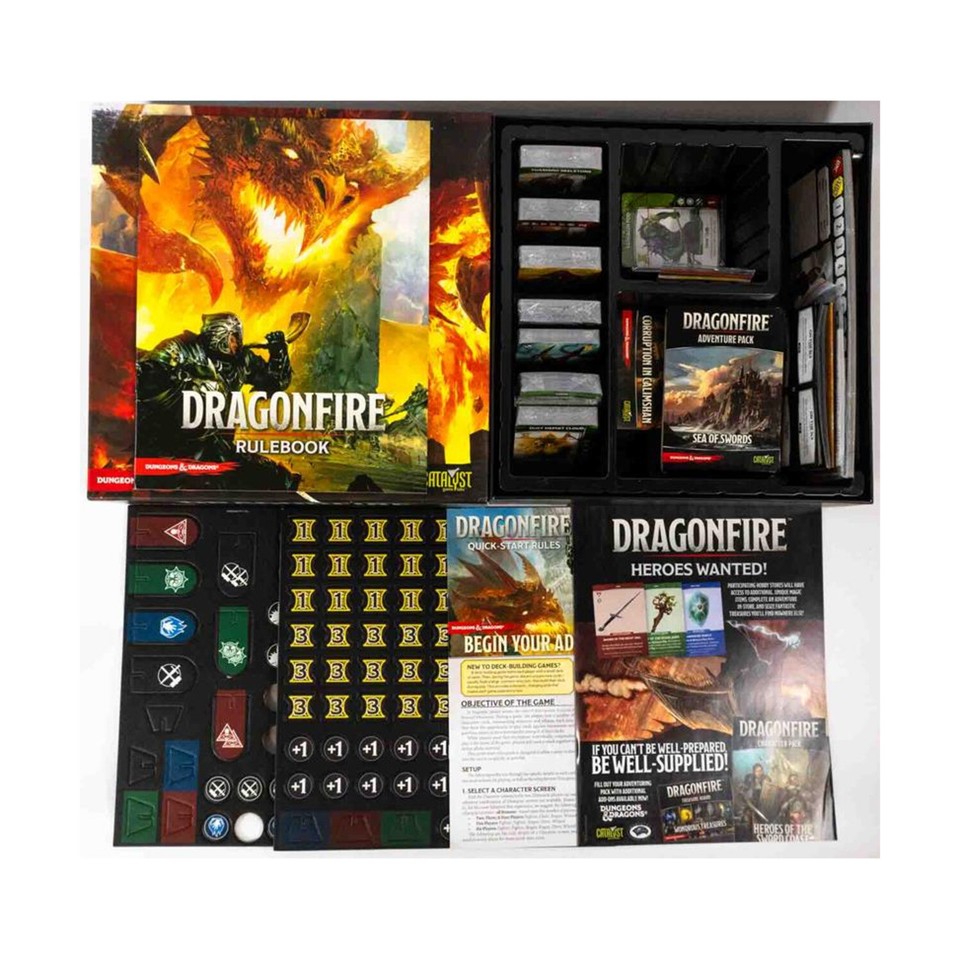 Catalyst Board Games Dragonfire Deck Building Game Collection #20 ...