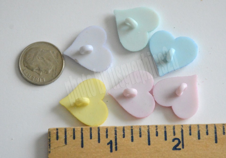 Shimmering Heart Button / Buttons Galore / Glitter Pastel Swirl Heart ...