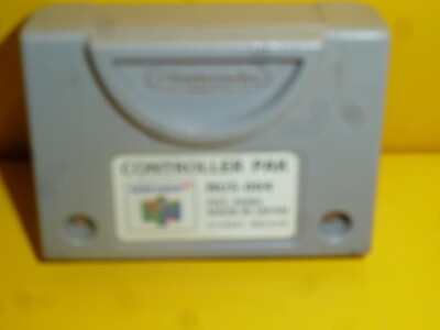 Genuine Nintendo 64 Memory Card Controller Pack 256KB Replacement for ...