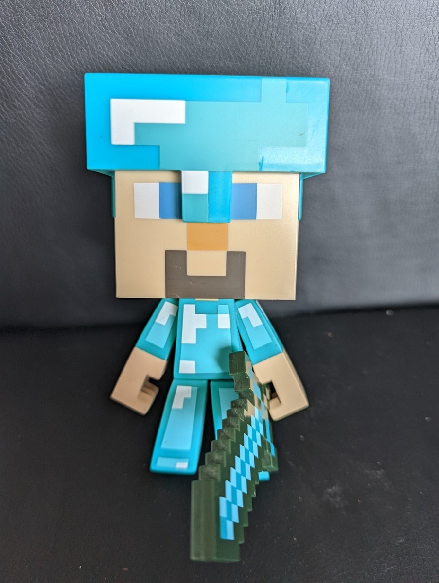 Minecraft Steve Diamond Vinyl Minecraft Steve Jeux & Jouets