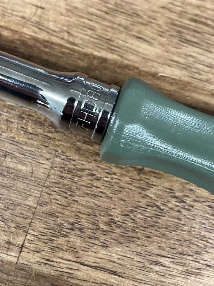 *NEW* Snap On Tools FHD80MP 3/8" Indexing Head COMBAT GREEN Hard Handle ...