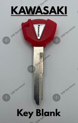 NEW! KAWASAKI Motorcycle Key Blank! NINJA Versys Vulcan Z 2010-2023 RED ...